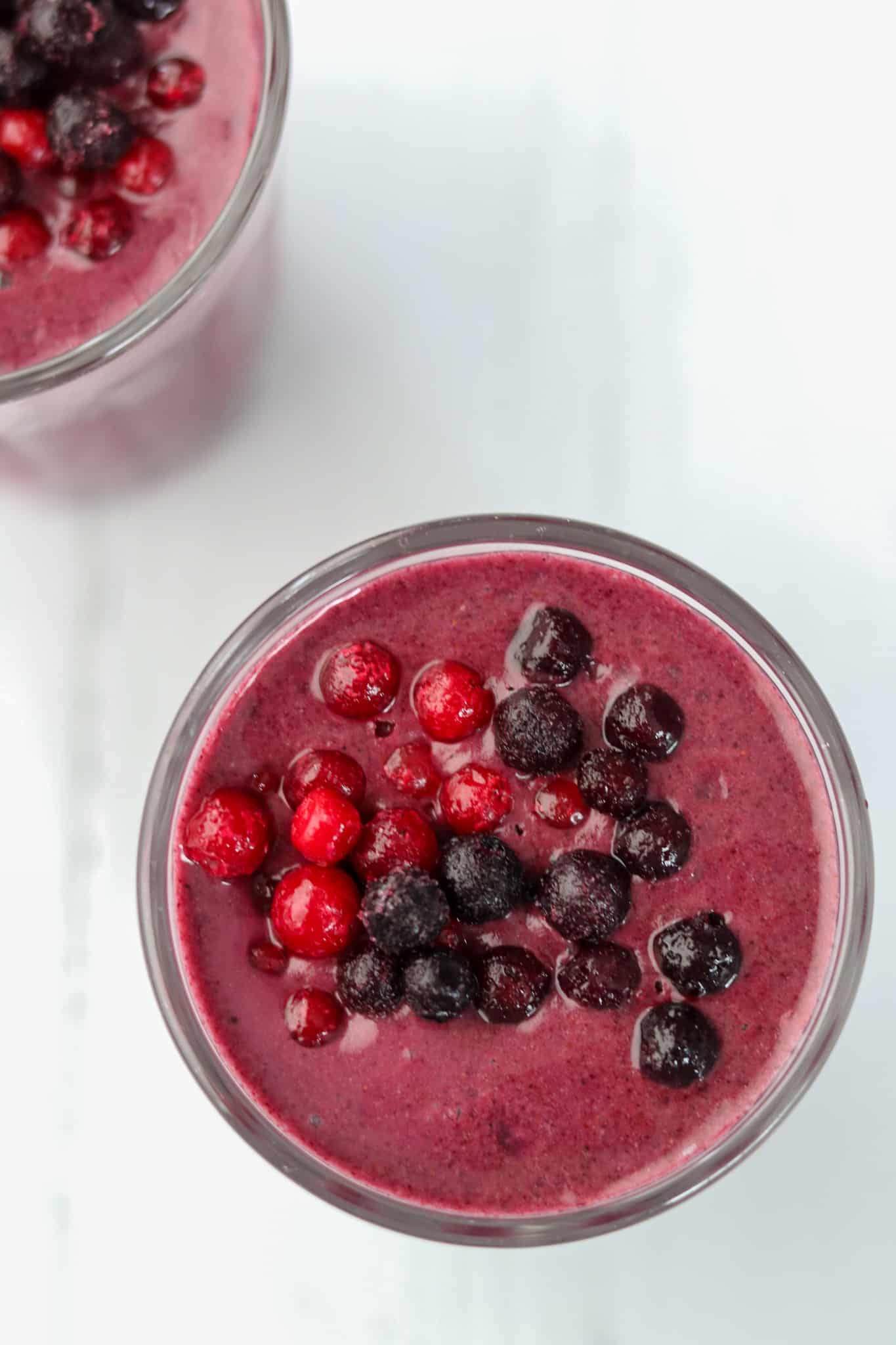 Nordic Wild Berry Almond Smoothie - True North Kitchen