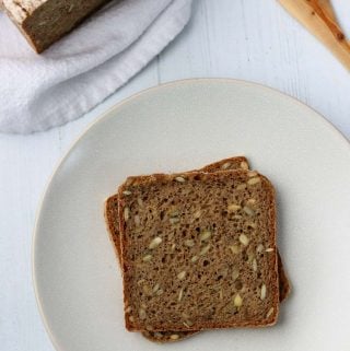 Sourdough Danish Rye Bread (Rugbrød) - True North Kitchen