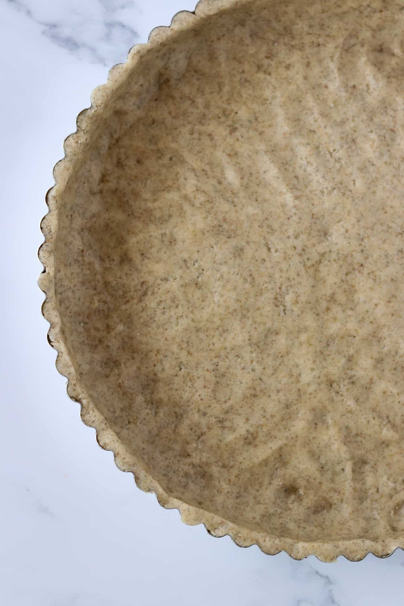 Finnish Rye Tart With Cream Sauce