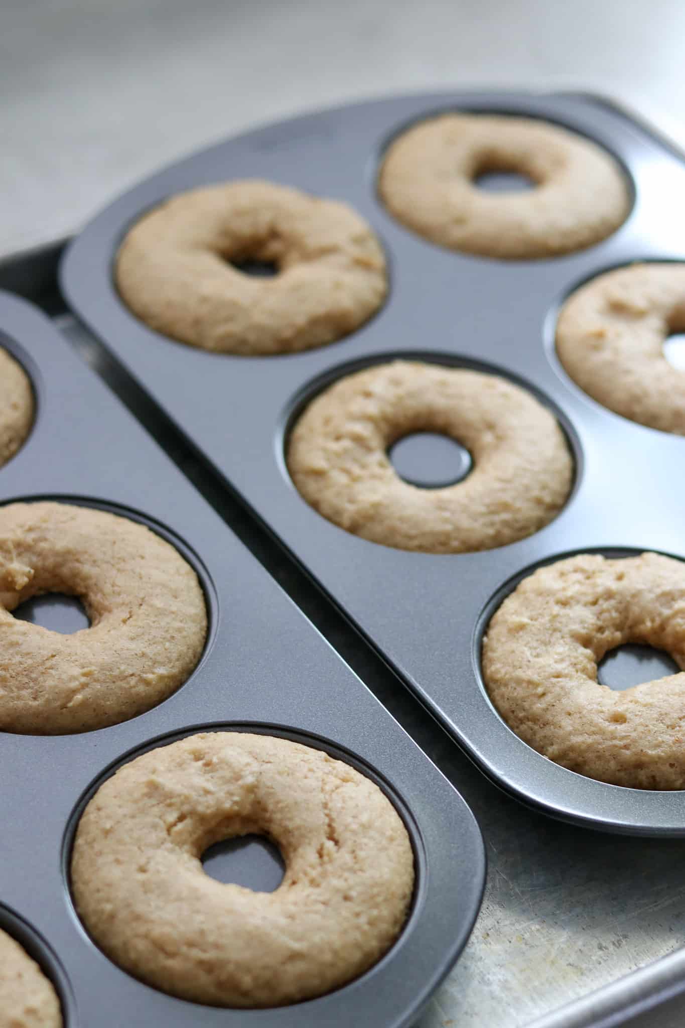 Easy Baked Apple Donuts - True North Kitchen