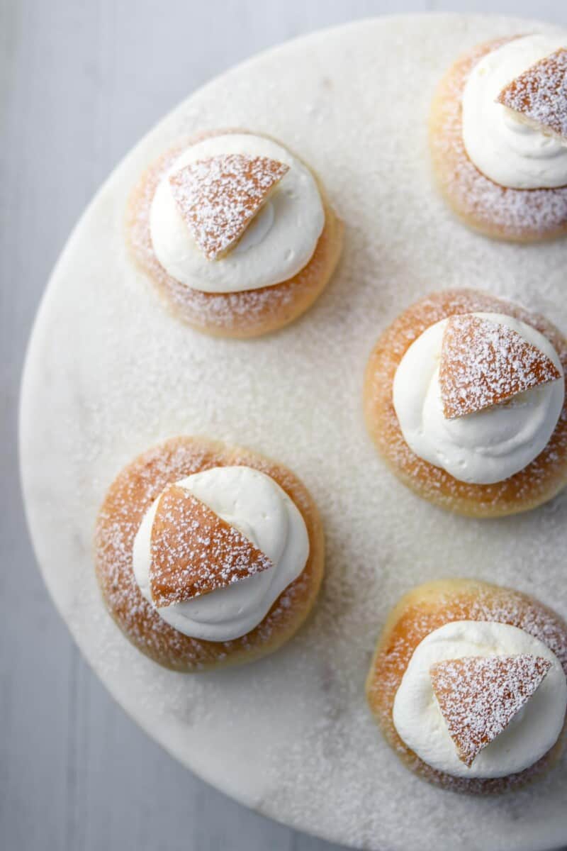 Easy Swedish Semla (Traditional Lenten Buns) - True North Kitchen