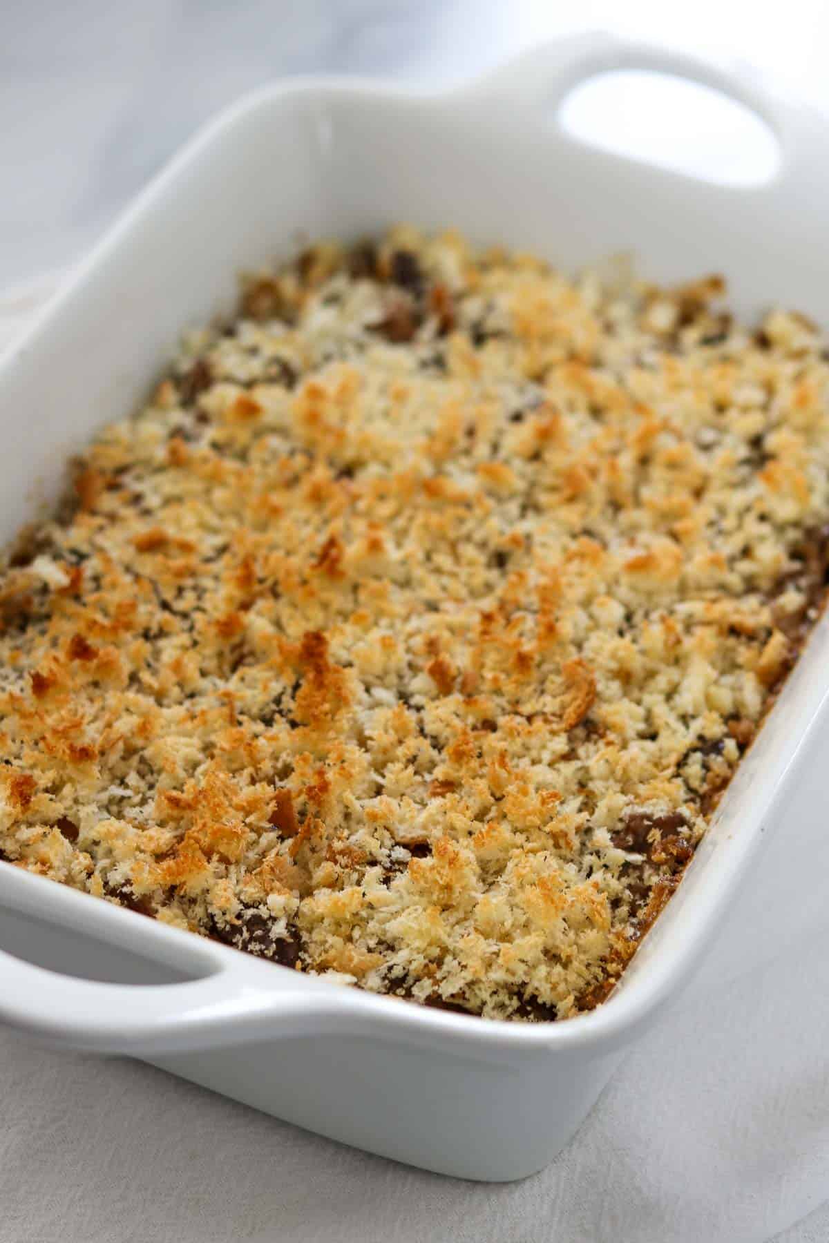 Creamy Mushroom Gratin - True North Kitchen