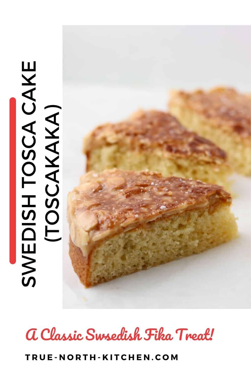 Swedish Tosca Cake (Toscakaka) - True North Kitchen