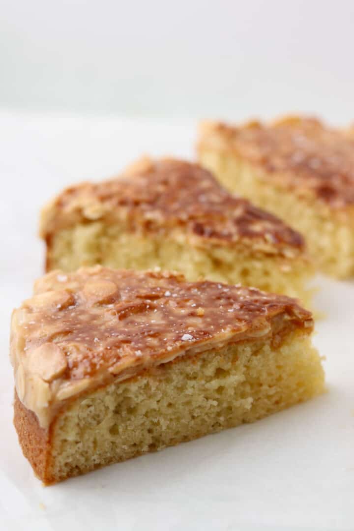 Swedish Tosca Cake (Toscakaka) - True North Kitchen