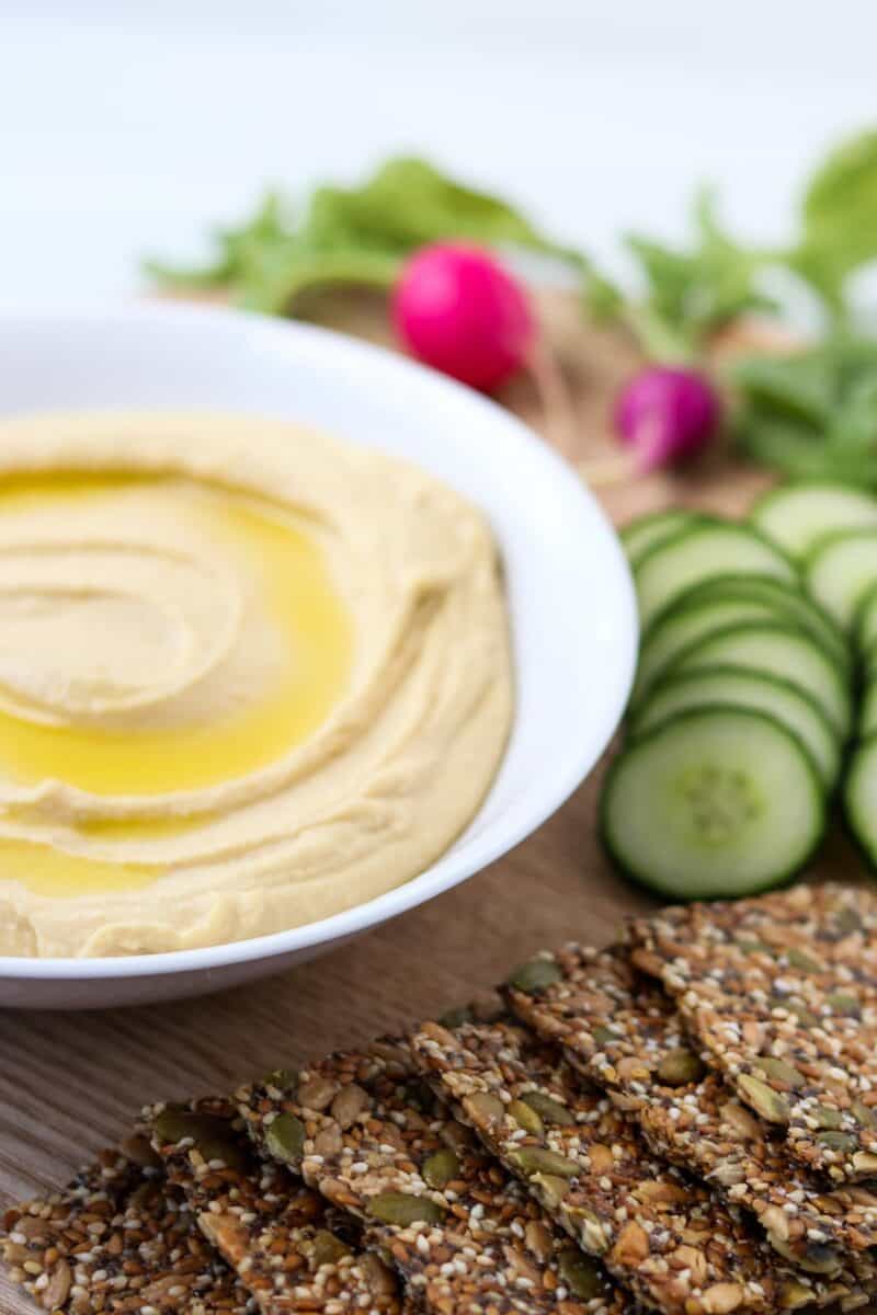 Creamy Split Pea Hummus - True North Kitchen