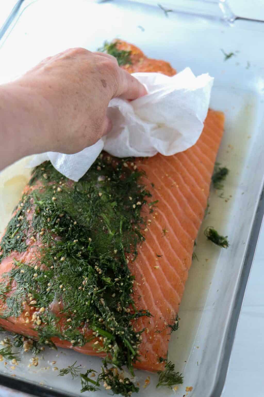 Homemade Gravlax (Easy Cured Salmon Recipe) - True North Kitchen