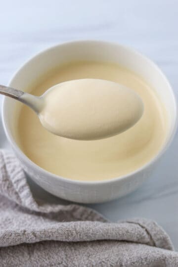 Creamy Vanilla Sauce (perfect for dessert!) - True North Kitchen