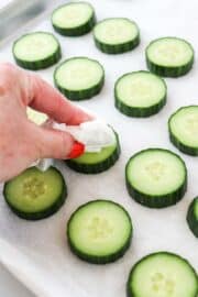Cream Cheese Cucumber Bites with Dill - True North Kitchen