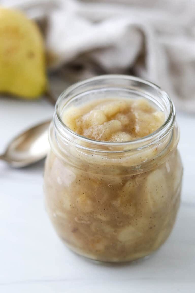 Simple Pear Compote - True North Kitchen