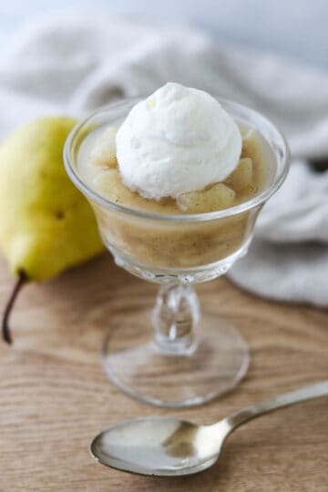 Simple Pear Compote - True North Kitchen