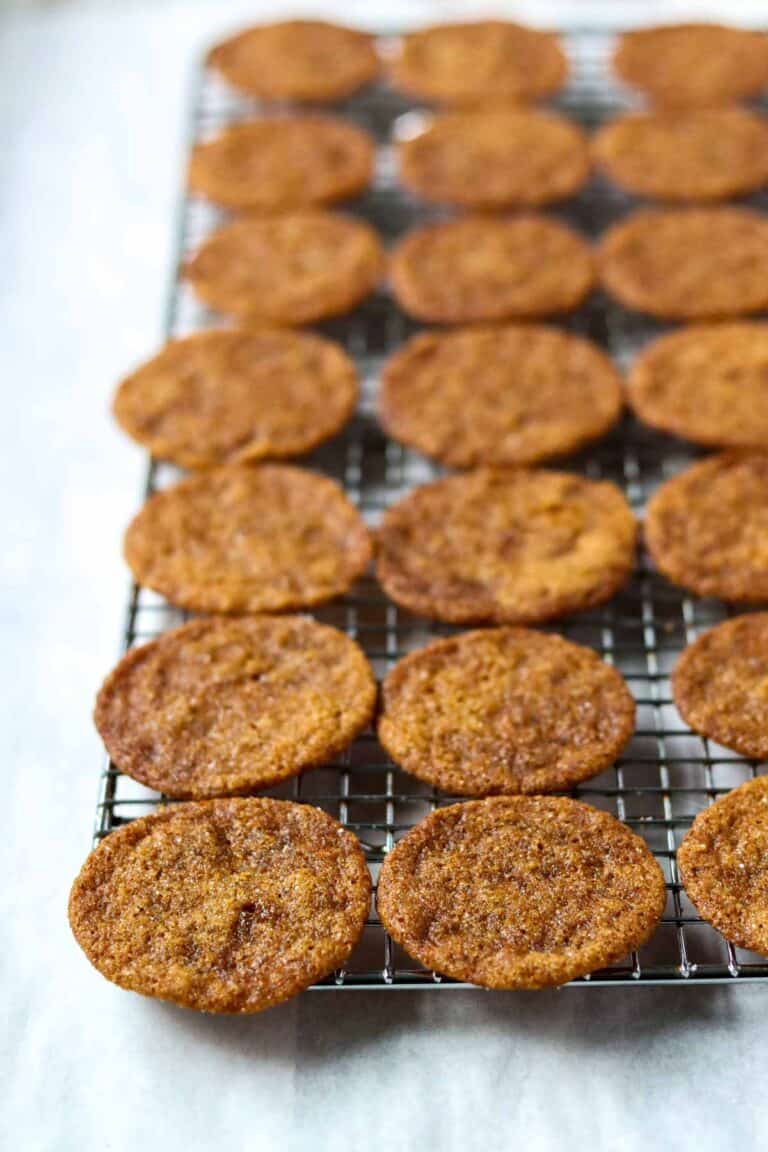 Swedish Ginger Cookies (Pepparkakor) - True North Kitchen