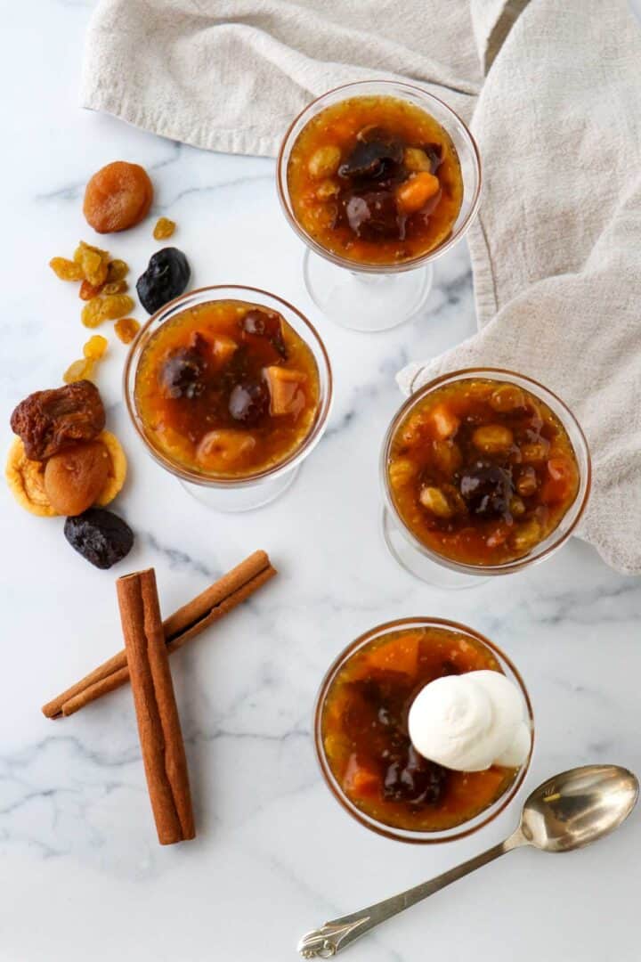 Swedish Fruit Soup (Fruktsoppa) - True North Kitchen