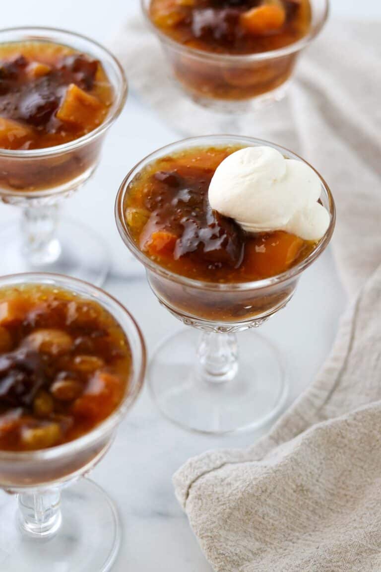 Swedish Fruit Soup (Fruktsoppa) - True North Kitchen