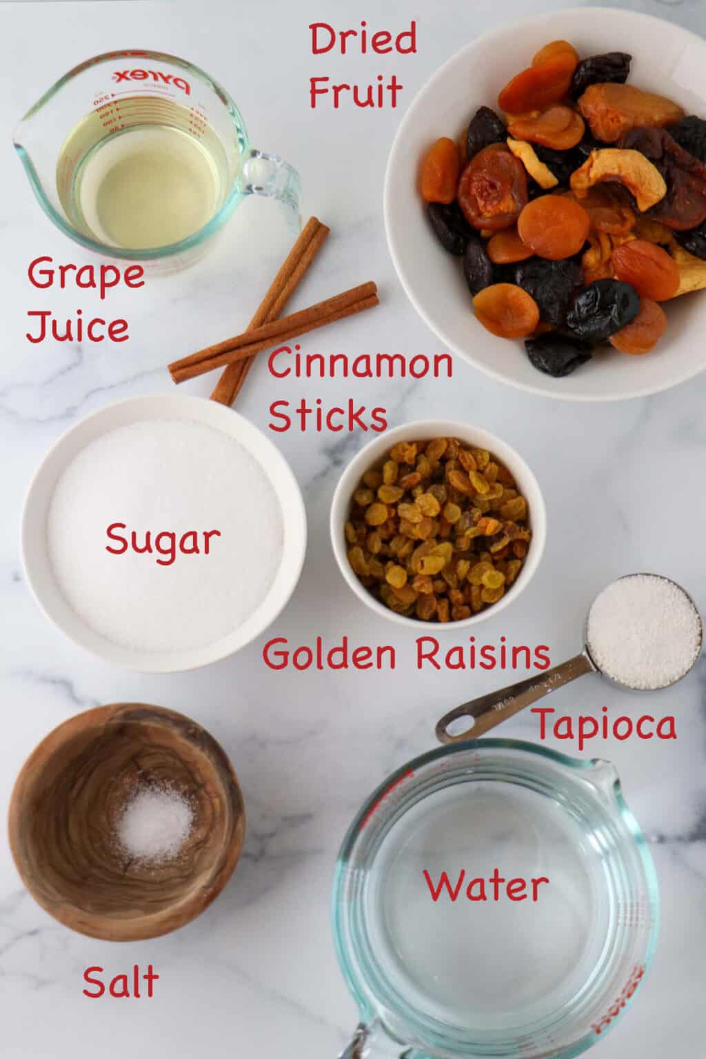 Swedish Fruit Soup (Fruktsoppa) - True North Kitchen