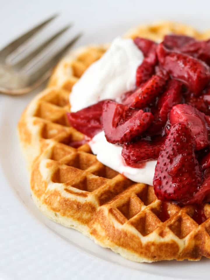 Norwegian Waffles (Hjertevafler) - True North Kitchen