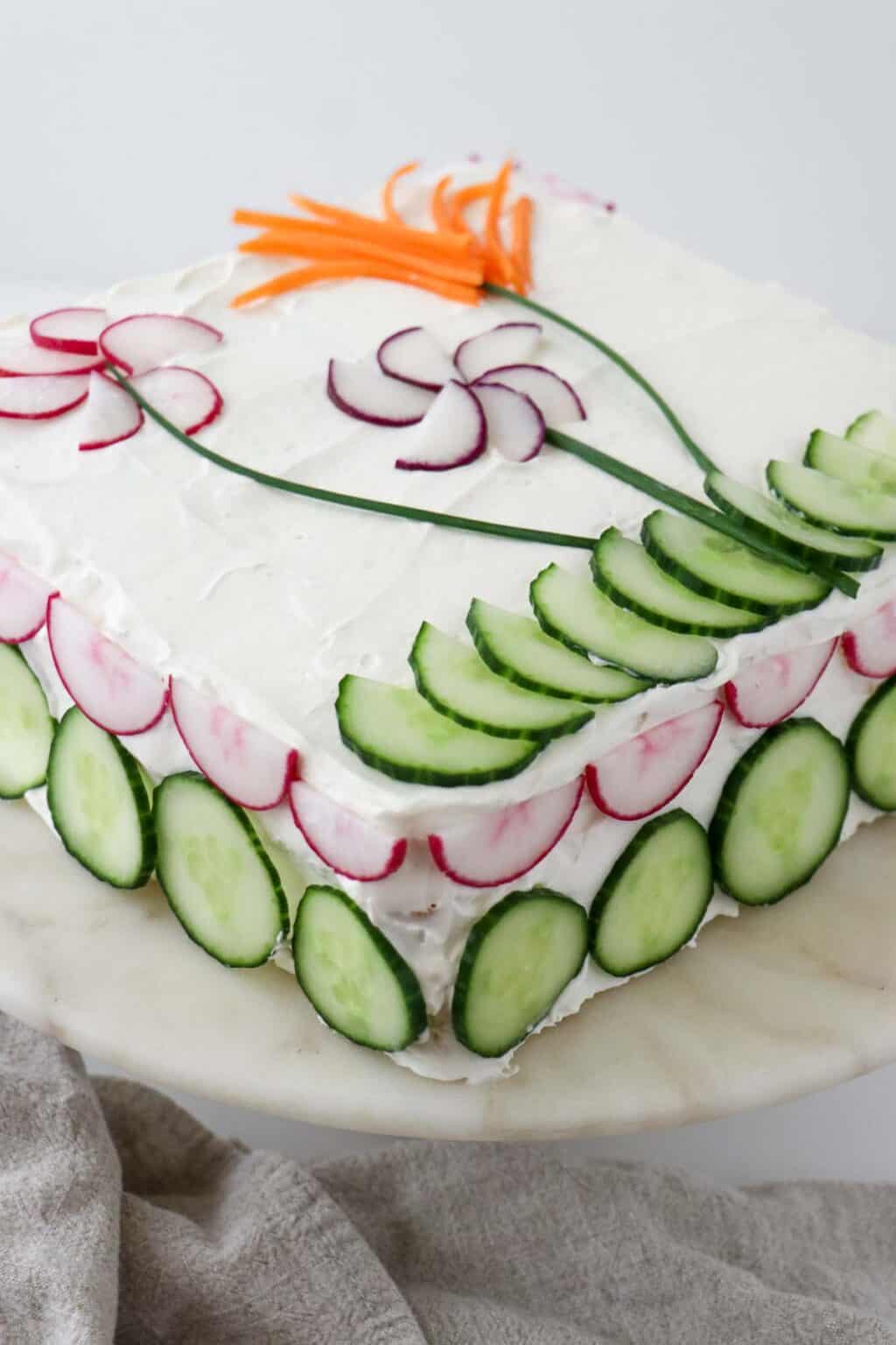 Smörgåstårta (Swedish Sandwich Cake) - True North Kitchen