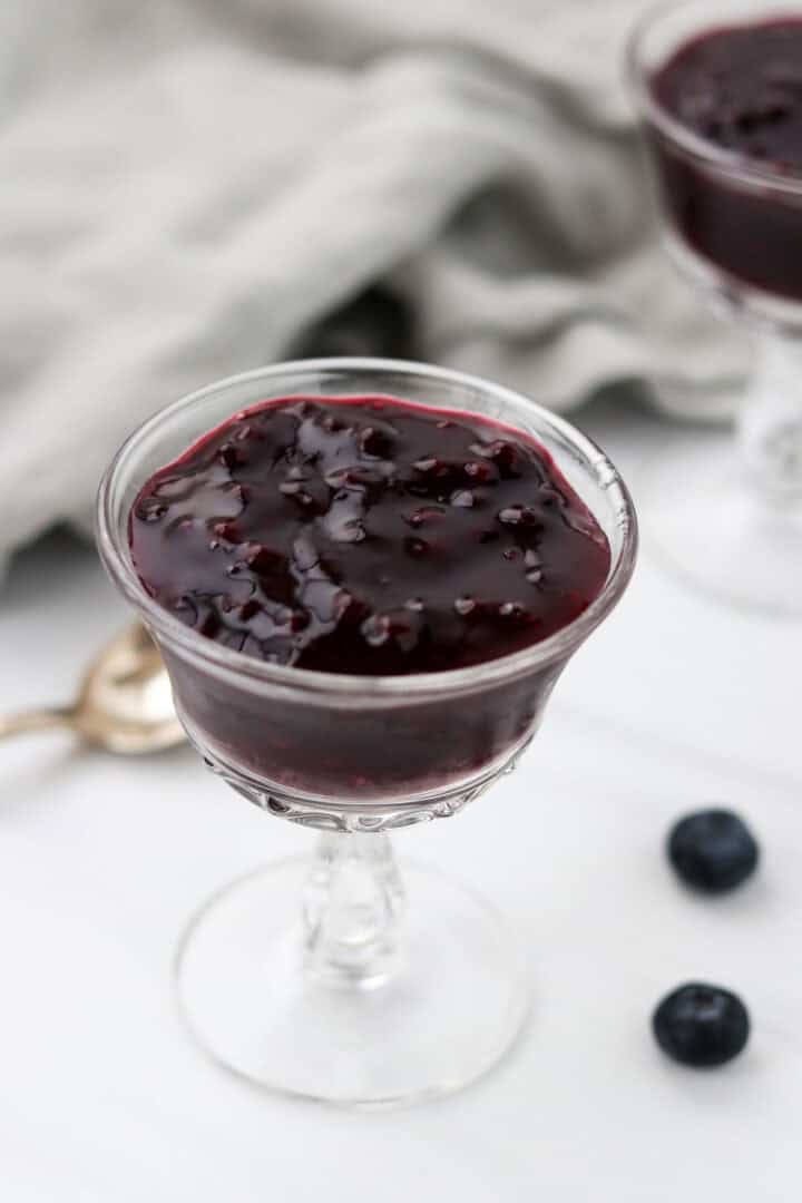 Swedish Blueberry Soup (Blåbärssoppa) - True North Kitchen