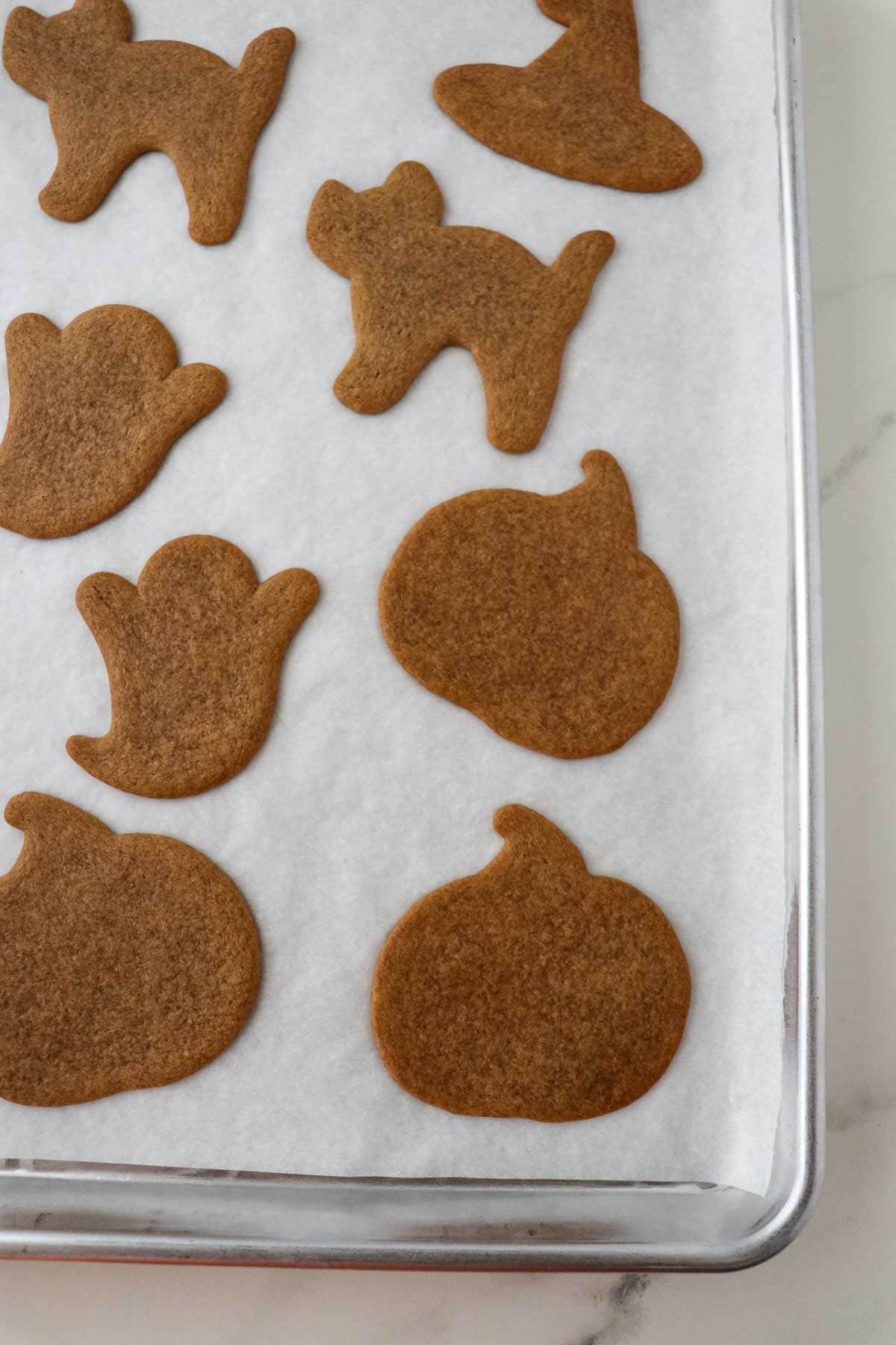 Spooky Swedish Halloween Ginger Cookies - True North Kitchen