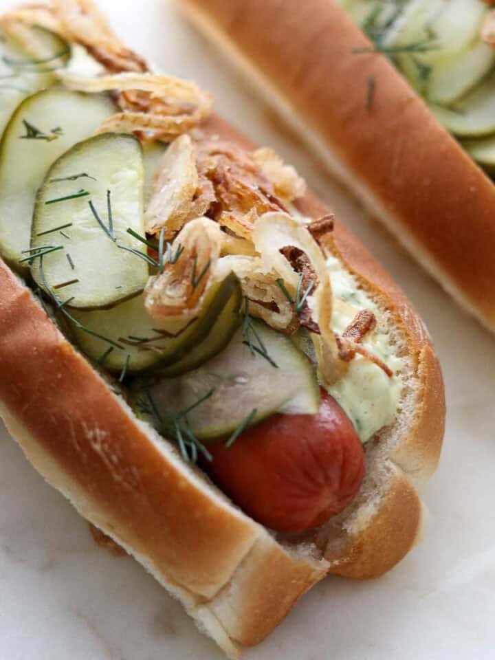 Norwegian Hot Dogs (Pølse med Lompe) - True North Kitchen