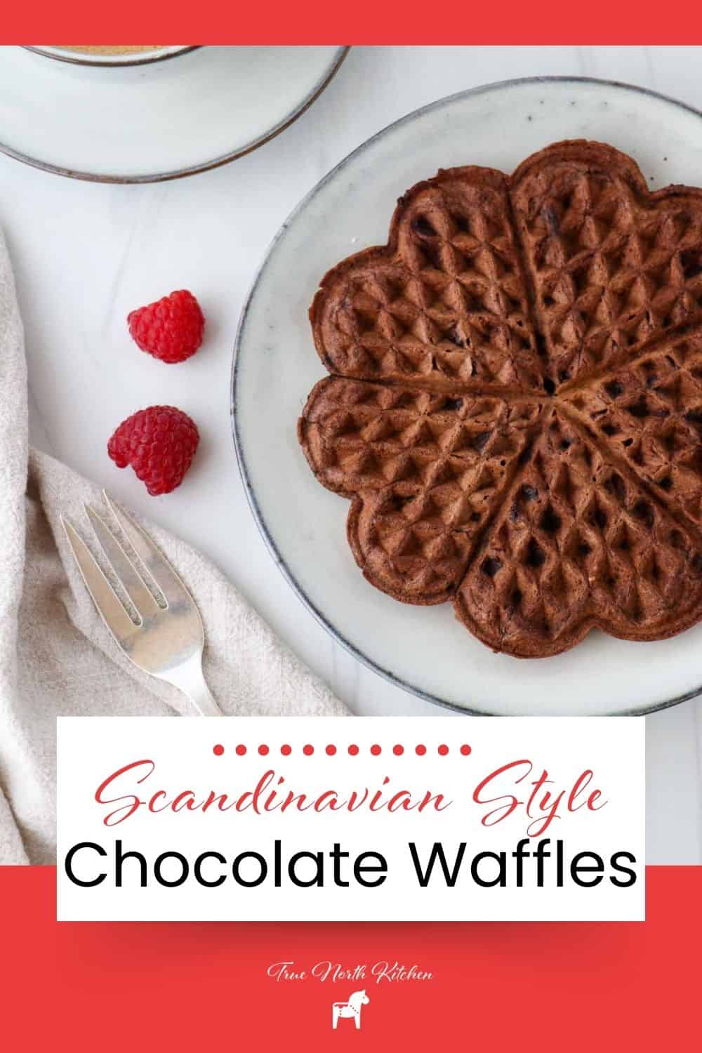 Norwegian Waffles (Hjertevafler) - True North Kitchen