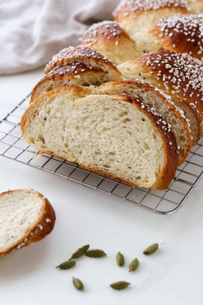 Soft and Buttery Cardamom Bread (Finnish Pulla) - True North Kitchen